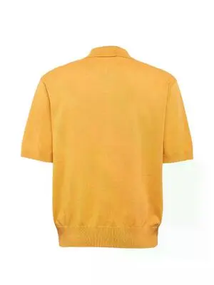 LANEUS Fine-knit Polo Shirt