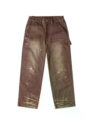 EVISU Distressed Daicock Jeans