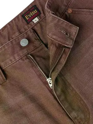EVISU Distressed Daicock Jeans