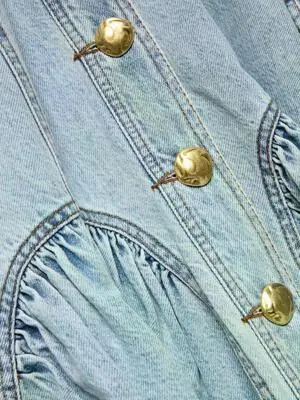 Aje Noa Denim Mini Dress