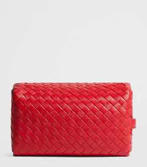 Bottega Veneta Small Leather Cubo Pouch