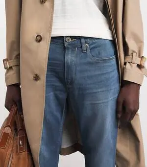 Paige Normandie Straight Leg Jeans - Blue