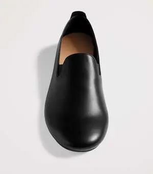Bottega Veneta Lambskin Rocco Slippers - Black