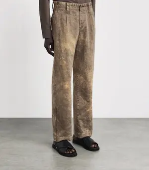 Issey Miyake Elements Straight Trousers