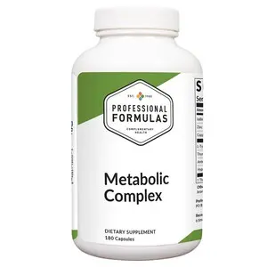 Professional Formulas Metabolic Complex 180 Capsules - One-color