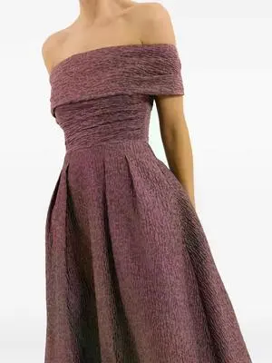 Rebecca Vallance Adalin Off-shoulder Midi Dress