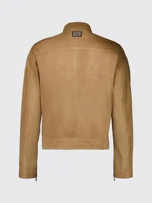 Dolce & Gabbana Suede Biker Jacket - Beige