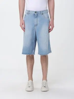 Dolce & Gabbana Cotton Denim Shorts - Blue