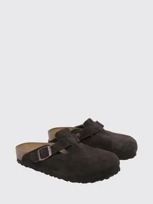 BIRKENSTOCK Flat Slip-on Clogs - Brown