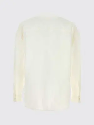 JIL SANDER Linen Blend Shirt - Milk