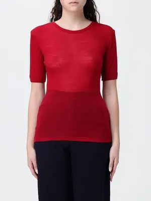 Versace Wool Jumper - Red