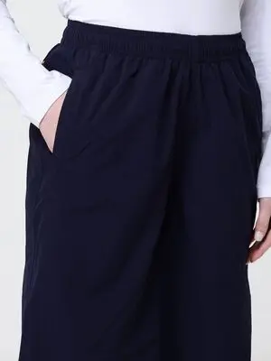 SAVE THE DUCK Technical Fabric Palazzo Trousers - Blue