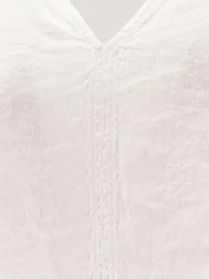 Aspesi V-neck Linen Top