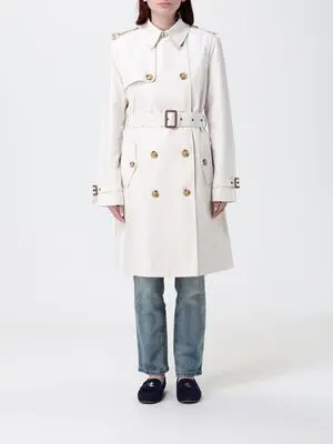 Women's Button-Detailed Trench Coats