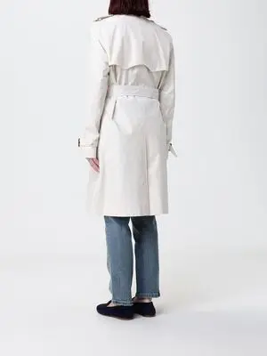 Ralph Lauren Double-breasted Cotton Blend Trench Coat - Coffee