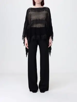 Liu Jo Fringe Knit Poncho