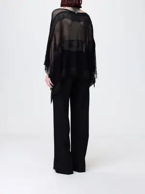Liu Jo Fringe Knit Poncho
