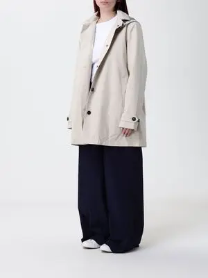 SAVE THE DUCK April Recycled Polyester Trench Coat - Beige