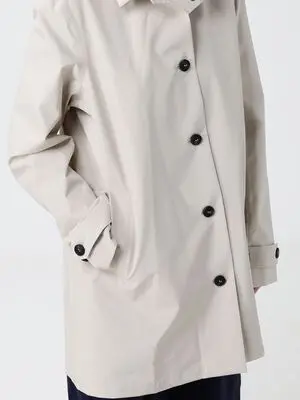 SAVE THE DUCK April Recycled Polyester Trench Coat - Beige