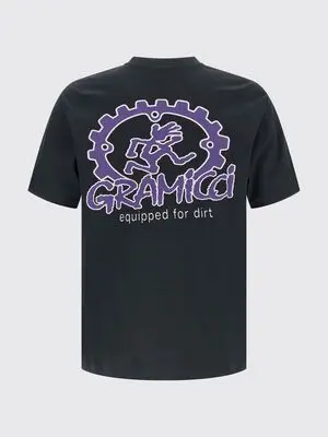 Gramicci Cotton T-shirt With Logo - Black