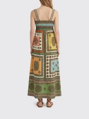 ALEMAIS Printed Maxi Dress