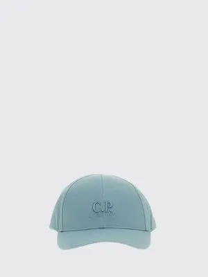 C.P. COMPANY C.P. Company Embroidered Logo Cotton Baseball Cap Blue
