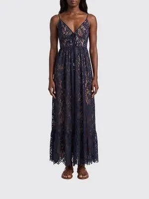 Michael Kors Lace Midi Dress - Blue 1