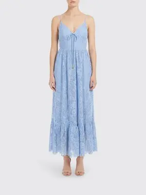 Michael Kors Lace Midi Dress - Blue