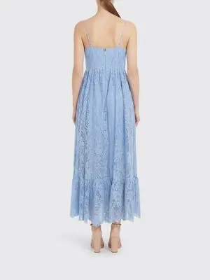 Michael Kors Lace Midi Dress - Blue