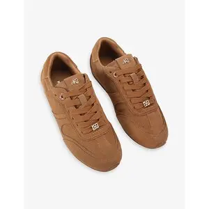 Kurt Geiger Luella Suede Trainers - Camel