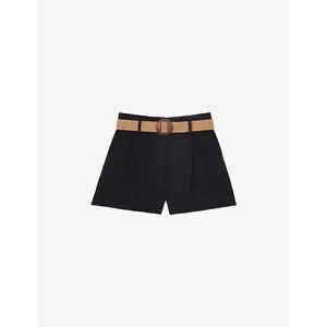 Reiss Frill Shorts For Women