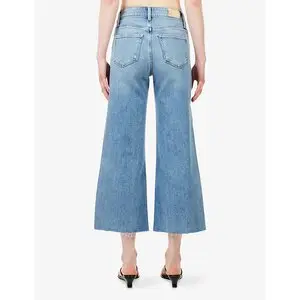 Paige Vanessa Twist Raw-hem Stretch-denim Jeans