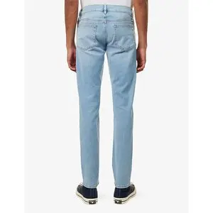 Paige Normandie Transcend Straight Stretch-denim Jeans