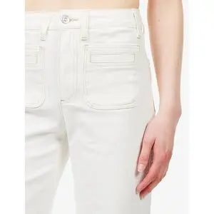 Paige Anessa Wide-leg Denim Jeans