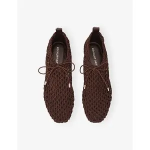 Kurt Geiger Nottie Woven Ballet Flats
