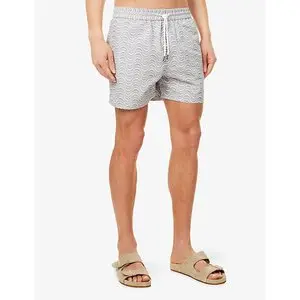 ARNE Wave Drawstring Swim Shorts