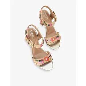 Carvela Sadie Heeled Woven Sandals