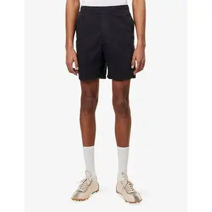 Paige Stretch-cotton Shorts - Black