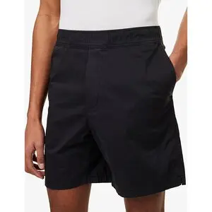 Paige Stretch-cotton Shorts - Black
