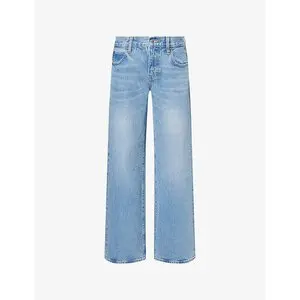 FRAME The Lowkey Straight-leg Denim Jeans