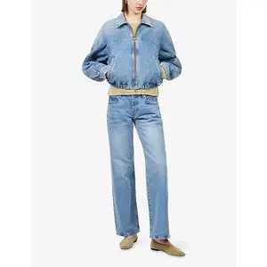 FRAME The Lowkey Straight-leg Denim Jeans