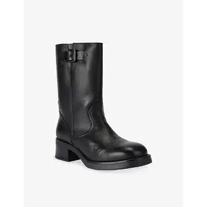 Kurt Geiger Trident Heeled Leather Boots