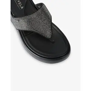 Carvela Dorata Woven Flatform Sandals