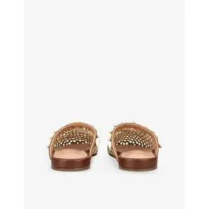 ANCIENT GREEK SANDALS The Slipper Shells Raffia Mules