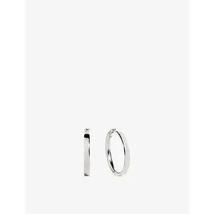 Monica Vinader Small Hoop Earrings - Silver