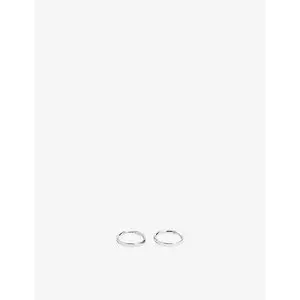 Monica Vinader Small Hoop Earrings - Silver