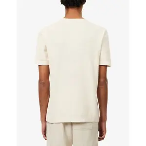 Paige Brimmer Cotton-linen Sweat T-shirt - Silt