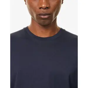 Sunspel Riviera Short-sleeve Cotton-jersey T-shirt - Navy
