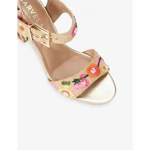 Carvela Sadie Heeled Woven Sandals