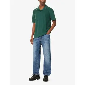 Sunspel Towelling Polo Cotton Shirt